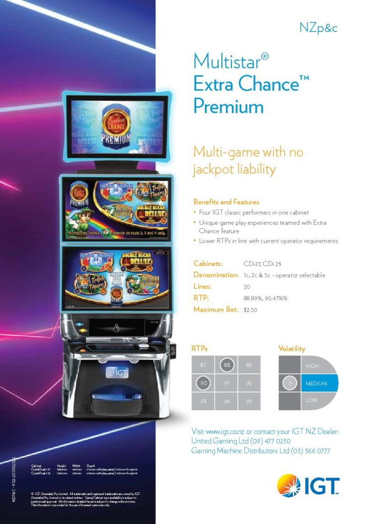 Multistar™ Extra Chance Premium® | United Gaming Ltd