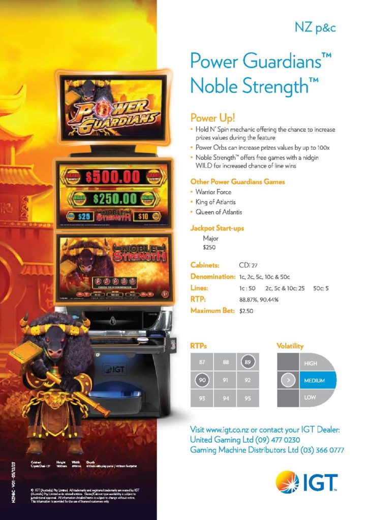Power Guardians™ Noble Strength™ | United Gaming Ltd